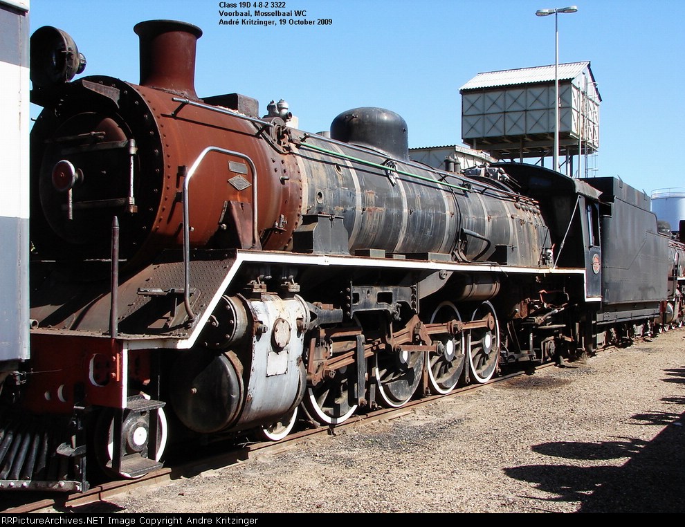 SAR Class 19D 3322 (4-8-2)